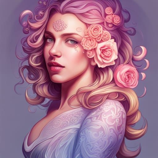 The baauty of a woman - AI Generated Artwork - NightCafe Creator