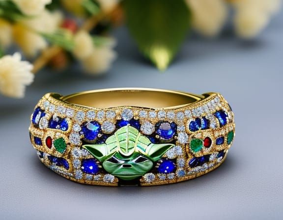 Yoda Ring # - AI Generated Artwork - NightCafe Creator
