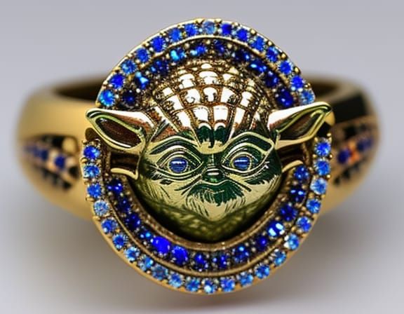 Yoda Ring #9 - AI Generated Artwork - NightCafe Creator
