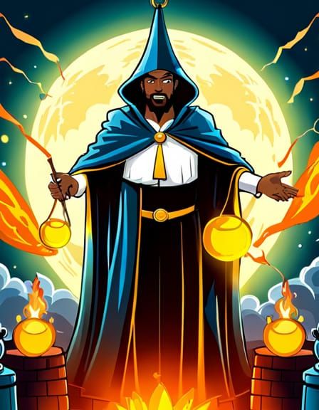 Wizard & Warlocks Oh My! - AI Generated Artwork - NightCafe Creator