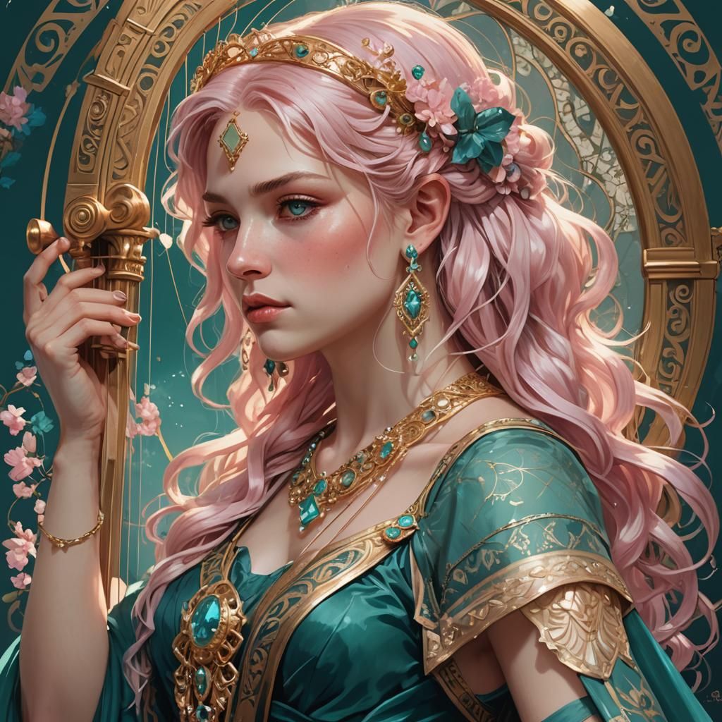 Terpsichore - Muse of Olympus - AI Generated Artwork - NightCafe Creator
