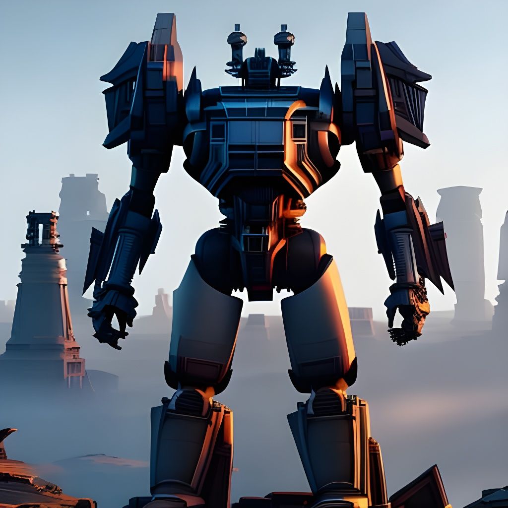 Warbot - AI Generated Artwork - NightCafe Creator