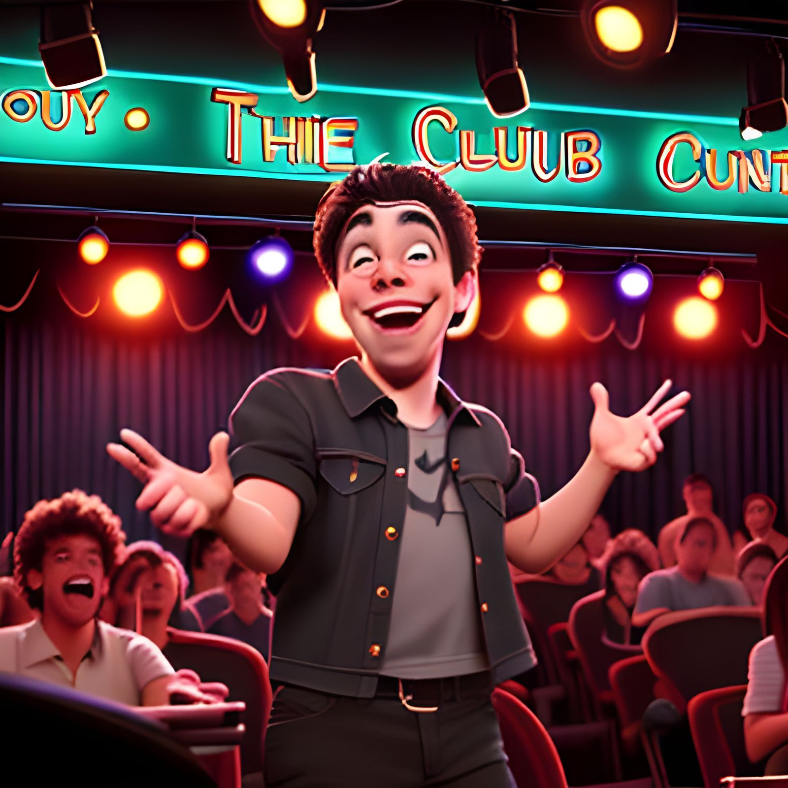 Comedy - AI Generated Artwork - NightCafe Creator