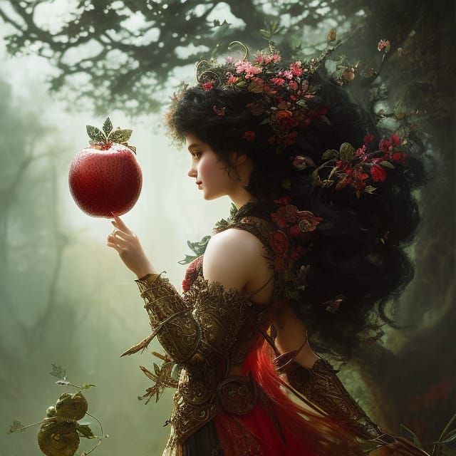 Apple Queen - AI Generated Artwork - NightCafe Creator
