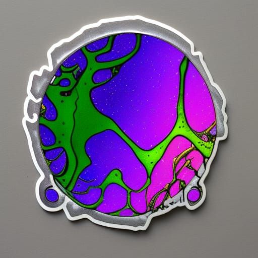 "Sticker Frenzy: Unleash Your Sticker Obsession"! - AI Generated ...