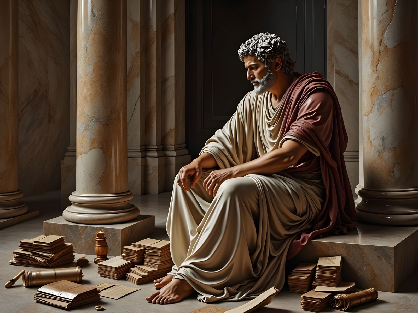 Marcus Aurelius The Father Of Stoic Greek Philosophy (Continued)