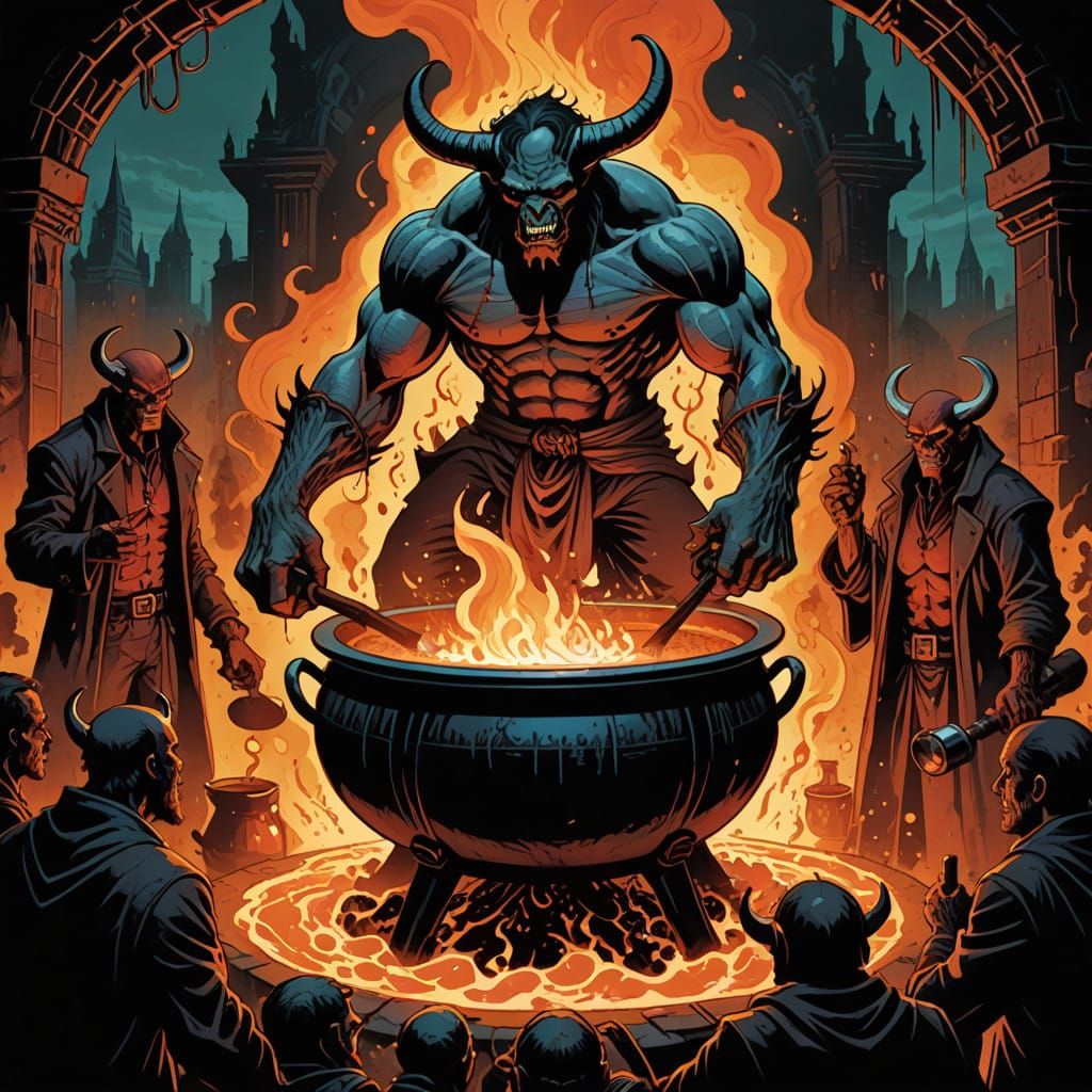 Using Demons to make a demon juice - Demons Conjure Mysterio...