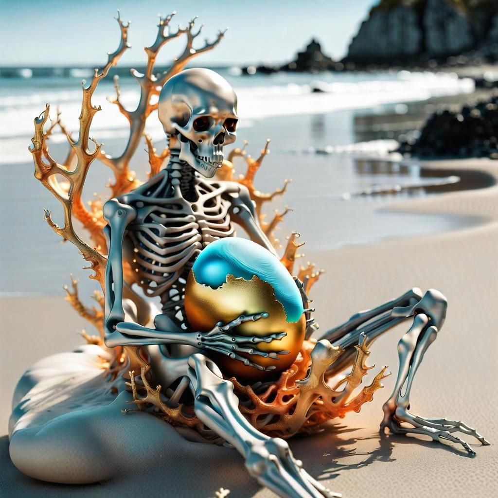 Washed Ashore - AI Generated Artwork - NightCafe Creator