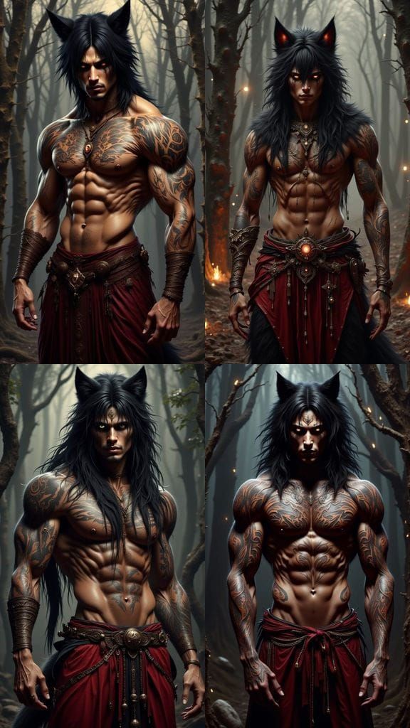 ((Full body view)) of the physique...