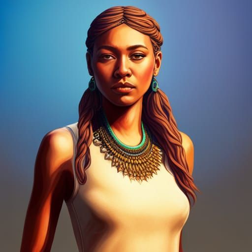 Woman - AI Generated Artwork - NightCafe Creator