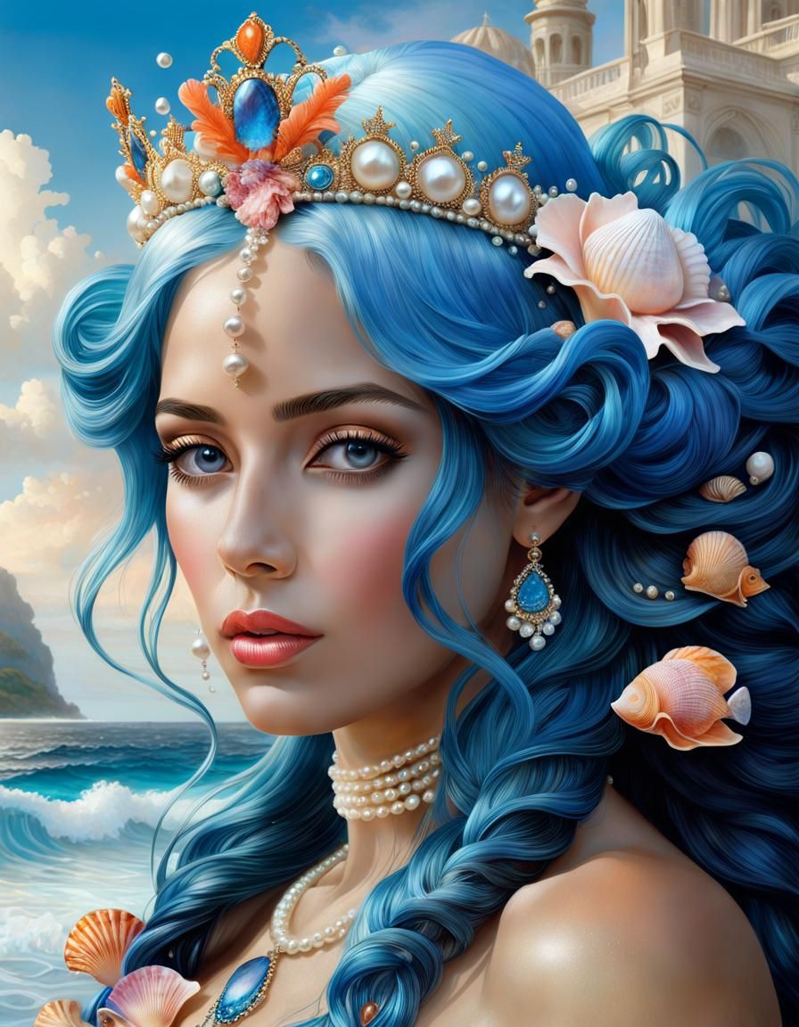 Mermaid - AI Generated Artwork - NightCafe Creator