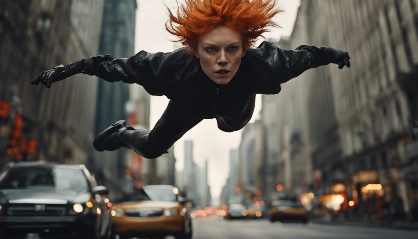 Red Blaze: The Mysterious Vigilante 11 - AI Generated Artwork ...