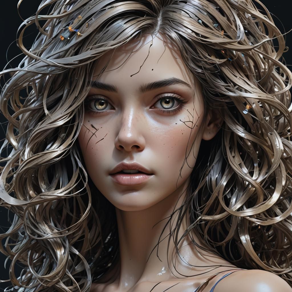 Edgy face - AI Generated Artwork - NightCafe Creator