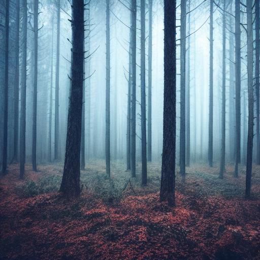 sad forest - AI Generated Artwork - NightCafe Creator