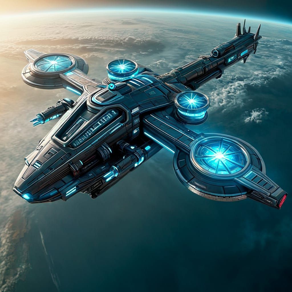 Alien Spacecraft.. - AI Generated Artwork - NightCafe Creator