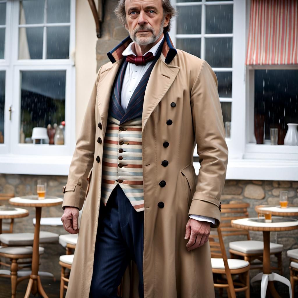 The Comte de Valjean et Clevage, but he's dug up all the roses. Merde ...