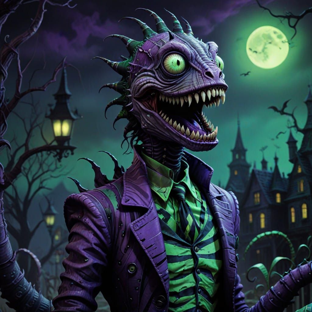 Tim Burton monster - Tim Burton monster