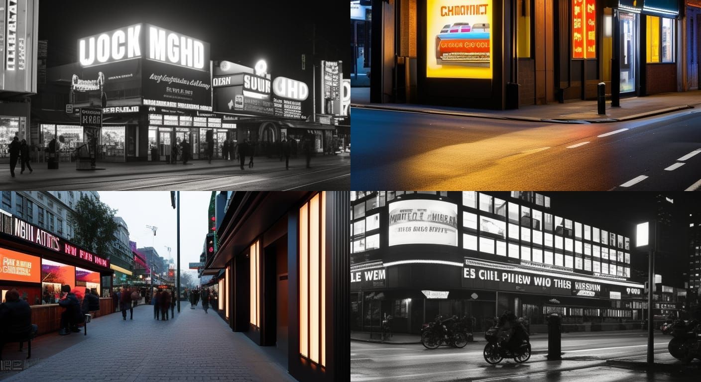 A group of strangers are sitting at tables scattered around the dimly ...