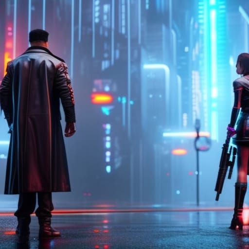 Blade Runner - AI Generated Artwork - NightCafe Creator