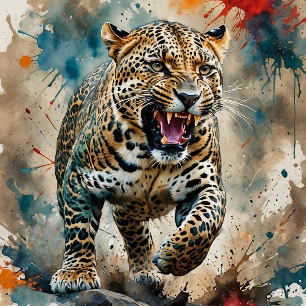 Leopard - AI Generated Artwork - NightCafe Creator