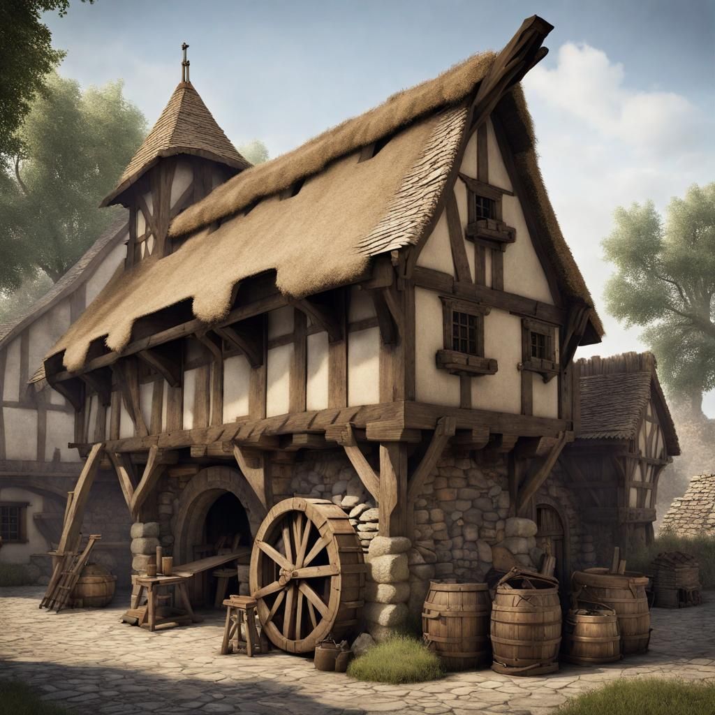 American Siege Factory (Medieval Age) - AI Generated Artwork ...