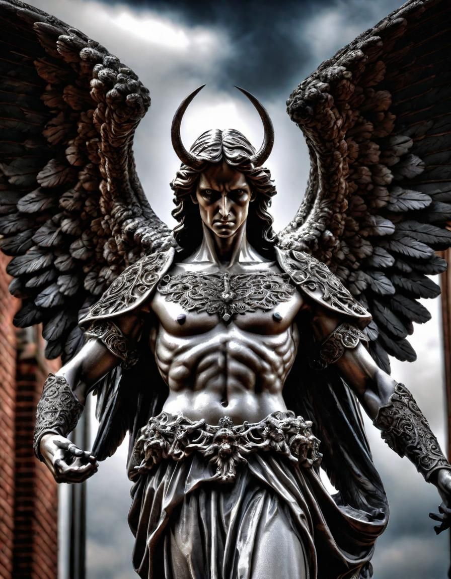 Azazel the angel - AI Generated Artwork - NightCafe Creator