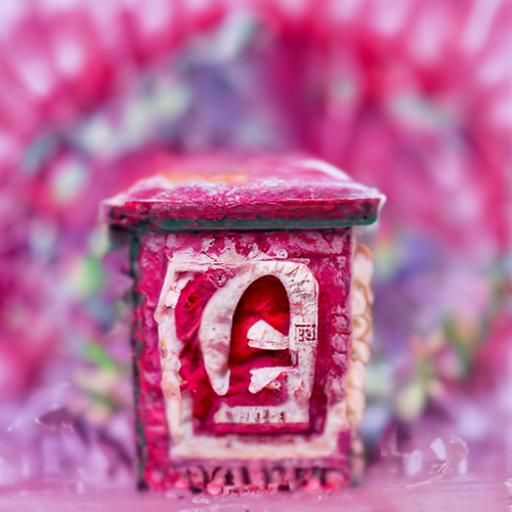 mystical and quirky post box - AI Generated Artwork - NightCafe Creator