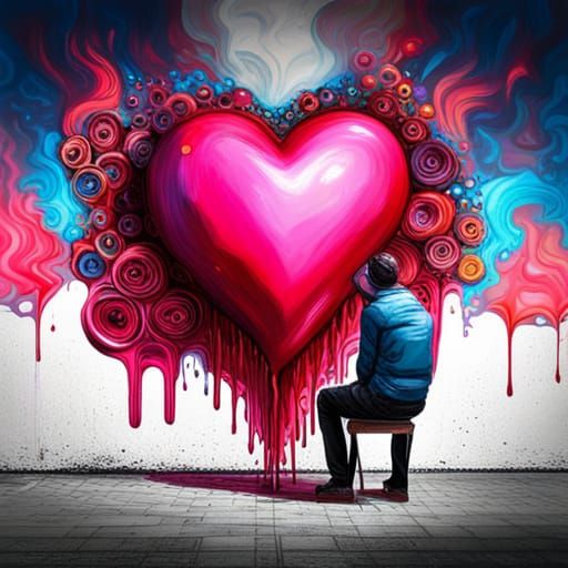 AI falling in love with another AI, AI love - AI Generated Artwork ...