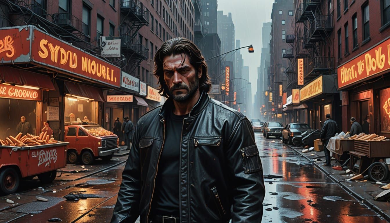 S. D. Bob "Snake" Plissken before he lost his eye, out and about in the ...