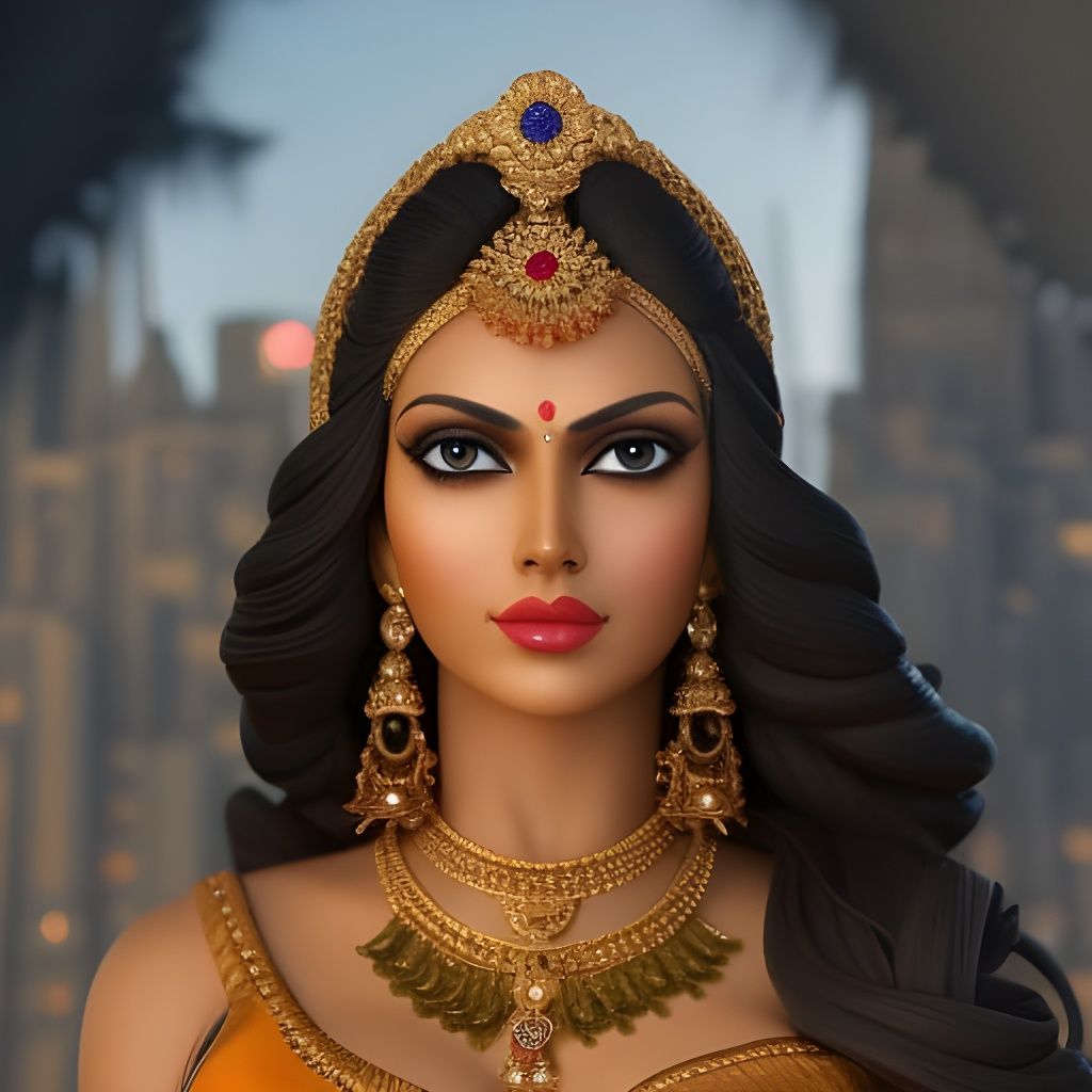 Priya - AI Generated Artwork - NightCafe Creator