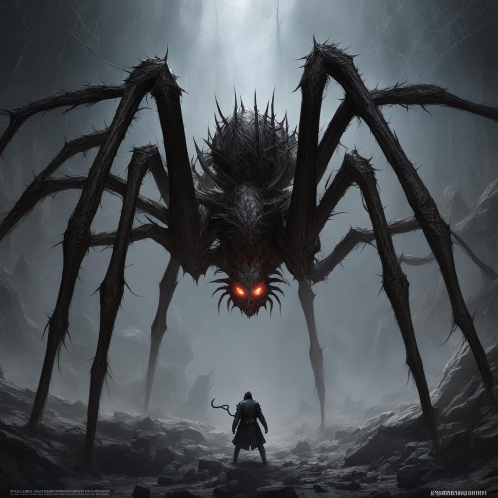 Ungoliant - AI Generated Artwork - NightCafe Creator