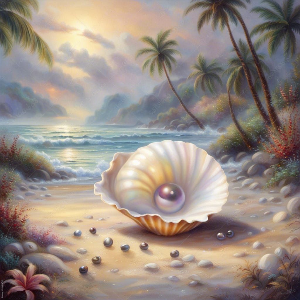 Seashell - AI Generated Artwork - NightCafe Creator