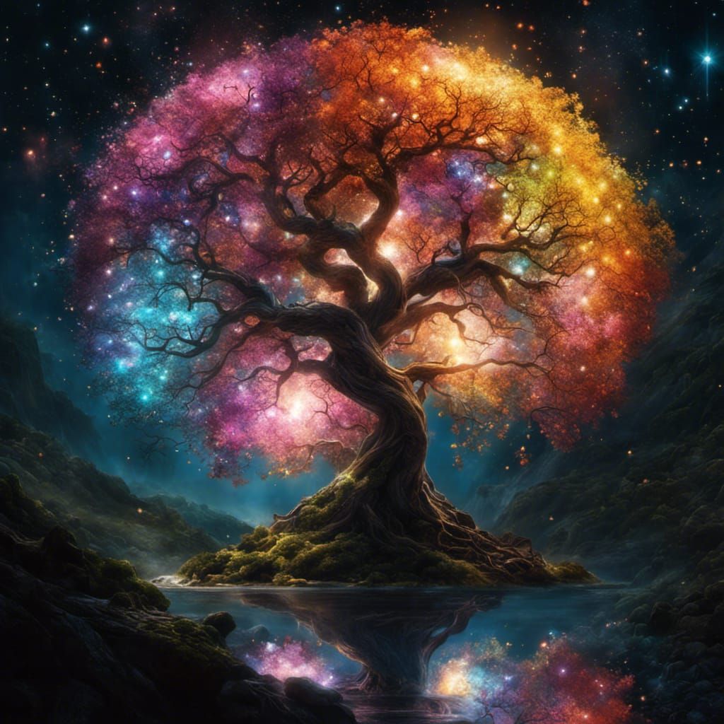 tree of life - attempt 5 - AI Generated Artwork - NightCafe Creator