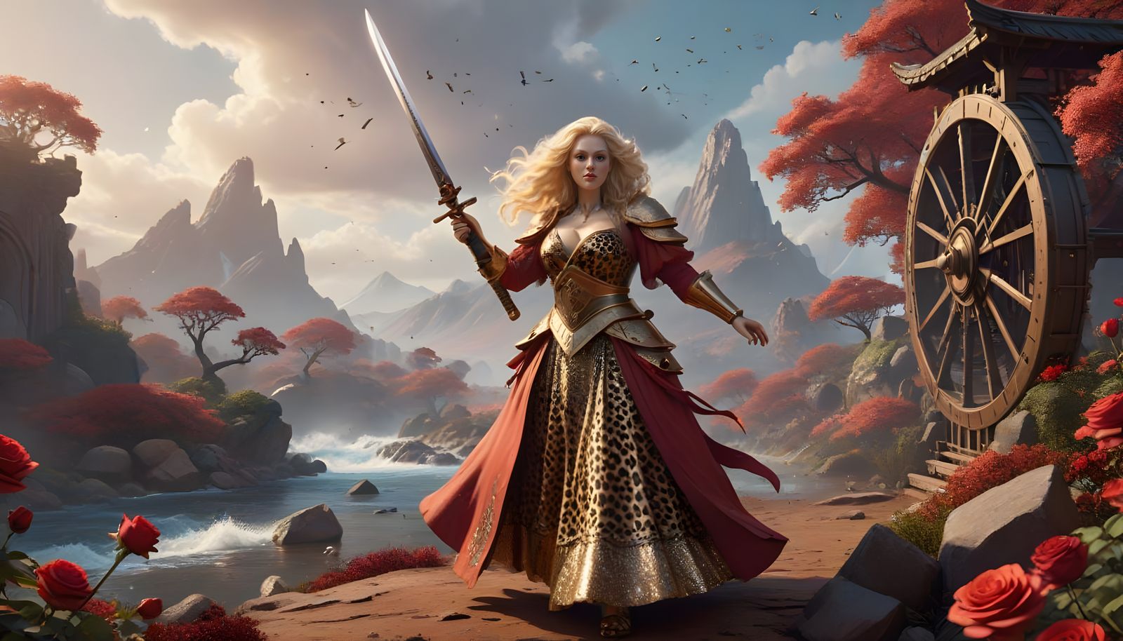 I can protect myself. - Fantastical Samurai Queen Defies Gra...