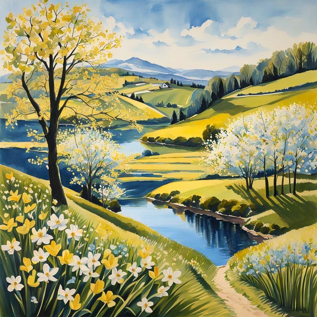 Spring - AI Generated Artwork - NightCafe Creator