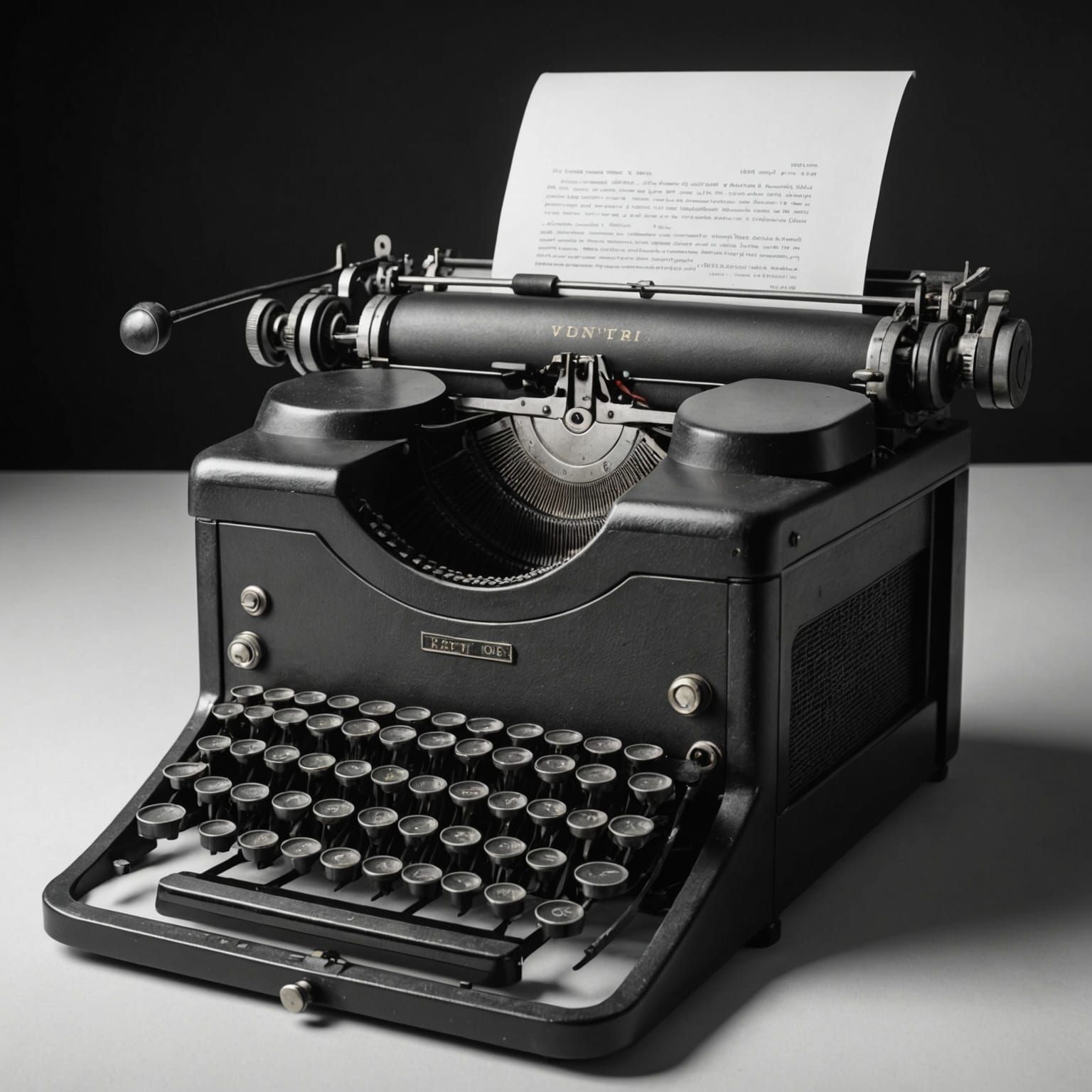 Typewriter - AI Generated Artwork - NightCafe Creator