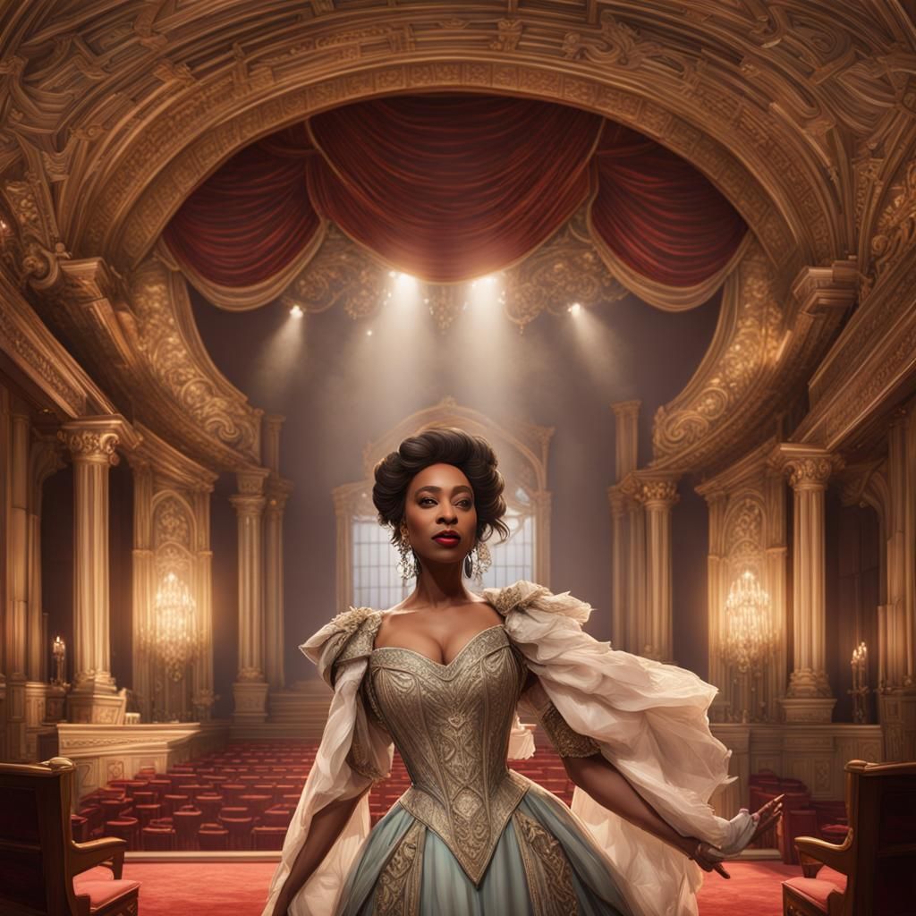 Gabrielle Davis would set the tone of the night, singing Song to the ...