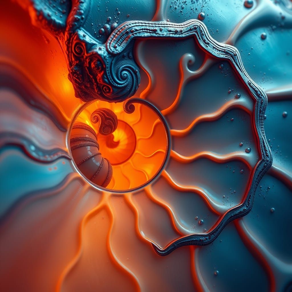 inside a shell - inside a shell