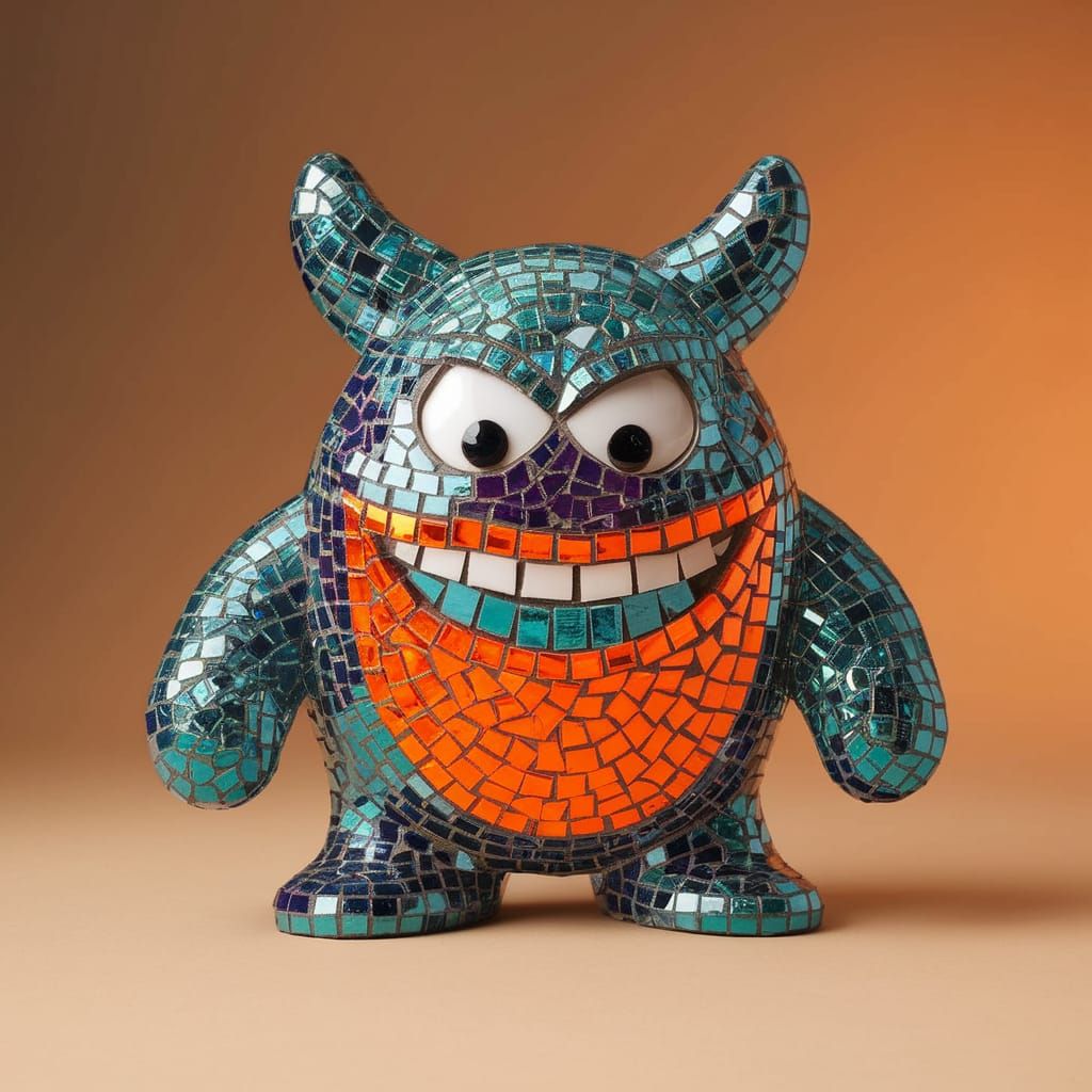 Mosaic Mayhem: The Monster with a Missing Tile 🎭🎨
