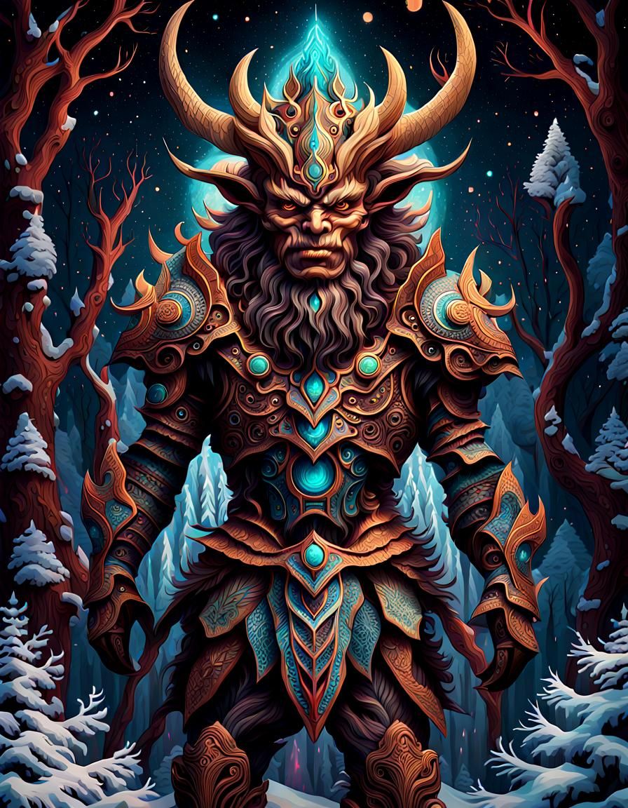 (Hyper detailed psychedelic artwork with lots of squiggly lines of a ...