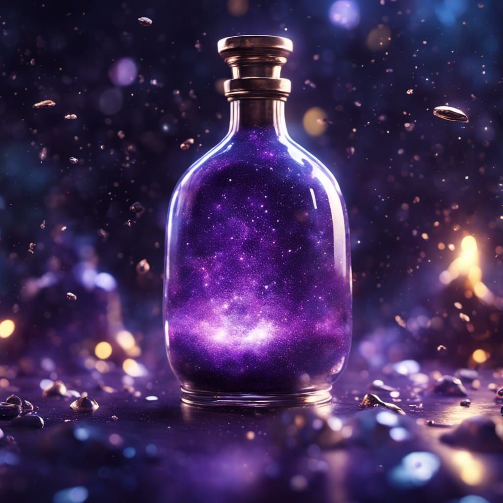Glittering Potion of Galactic Preparation - AI Generated Artwork ...