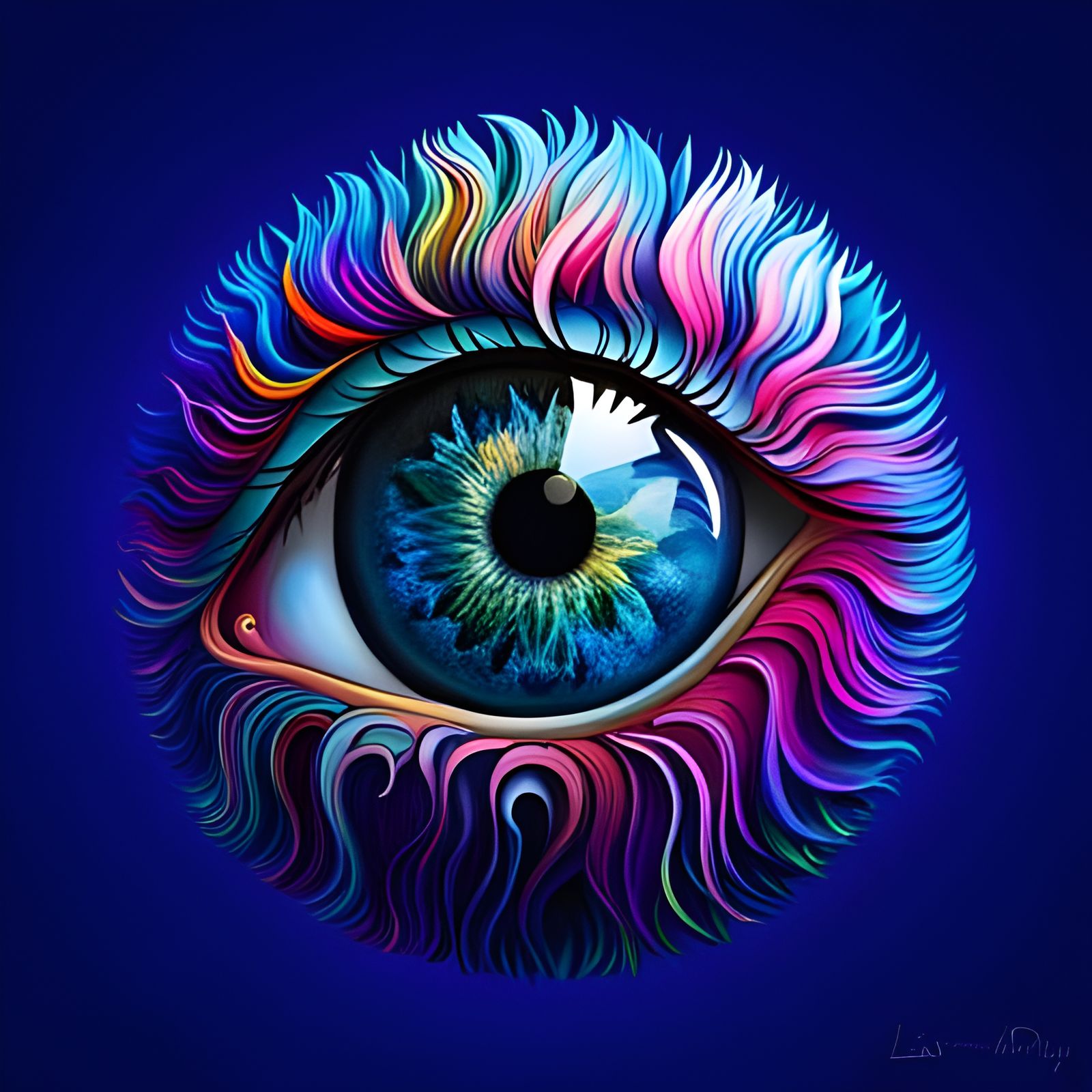 Eyeball - AI Generated Artwork - NightCafe Creator