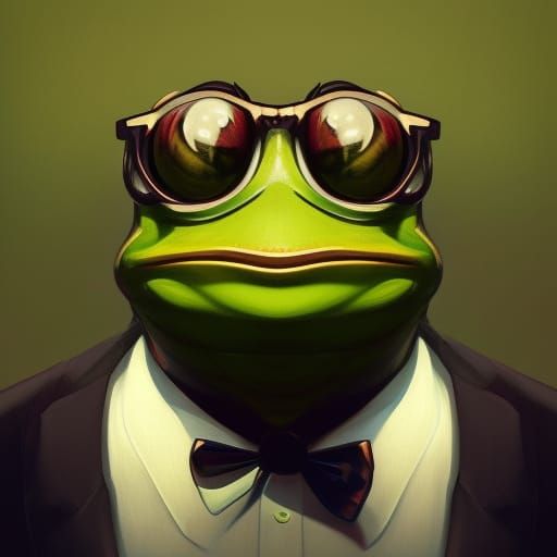 Most Interesting Pepe - AI Generated Artwork - NightCafe Creator