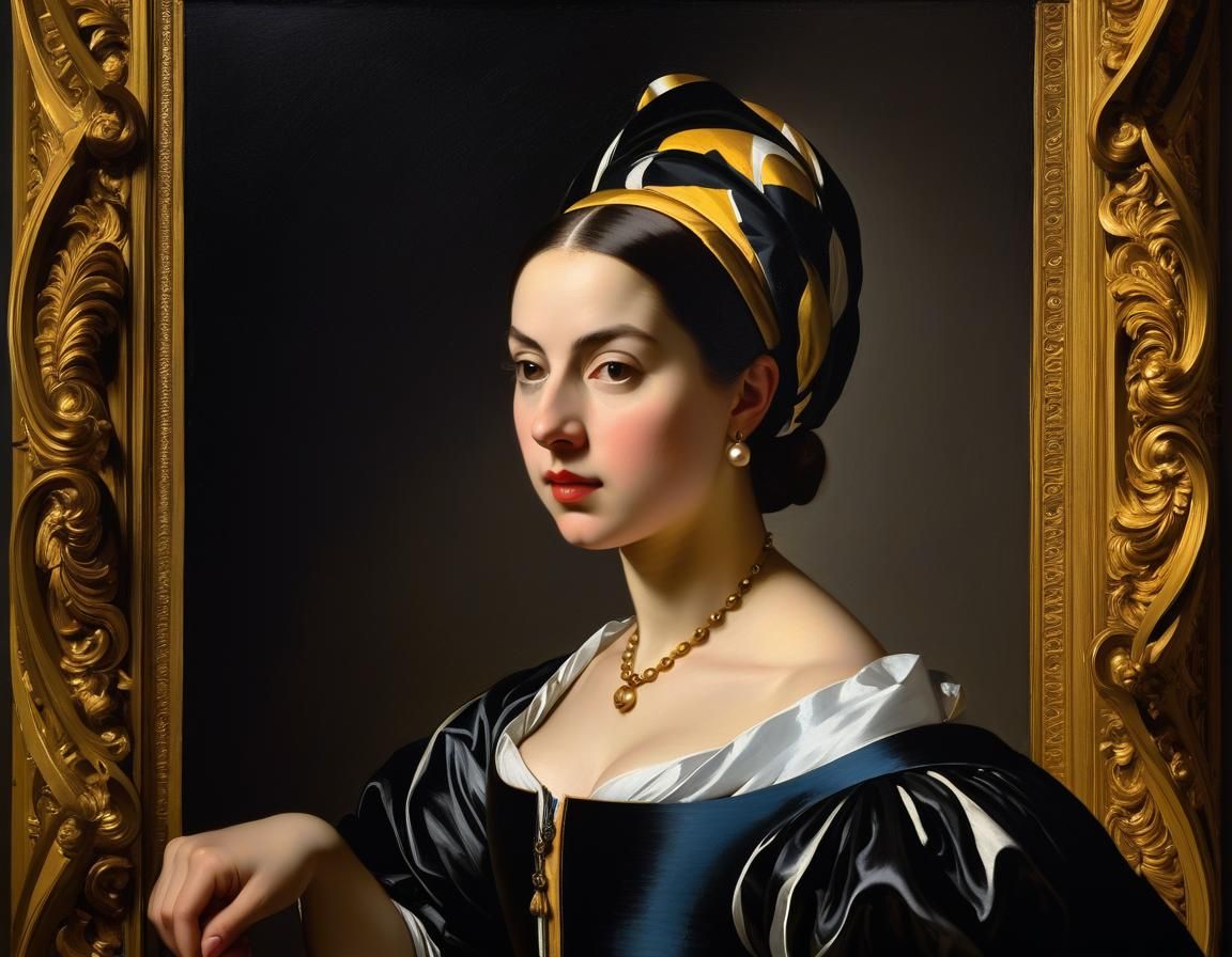 Baroque painting, woman - AI Generated Artwork - NightCafe Creator