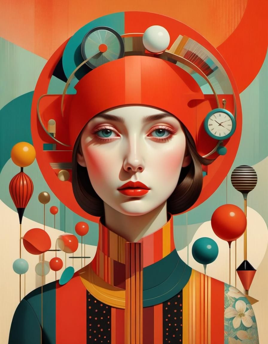 woman illustration - AI Generated Artwork - NightCafe Creator