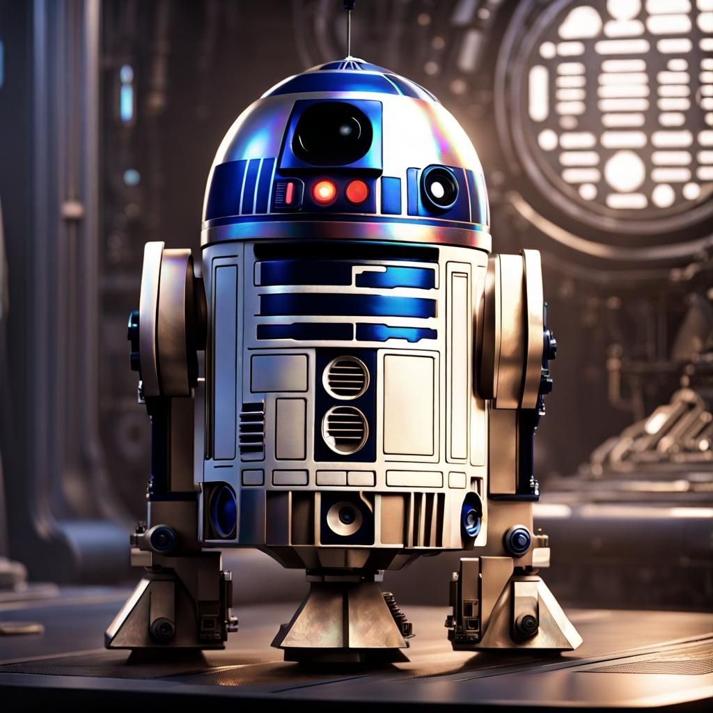R2-D2 - AI Generated Artwork - NightCafe Creator