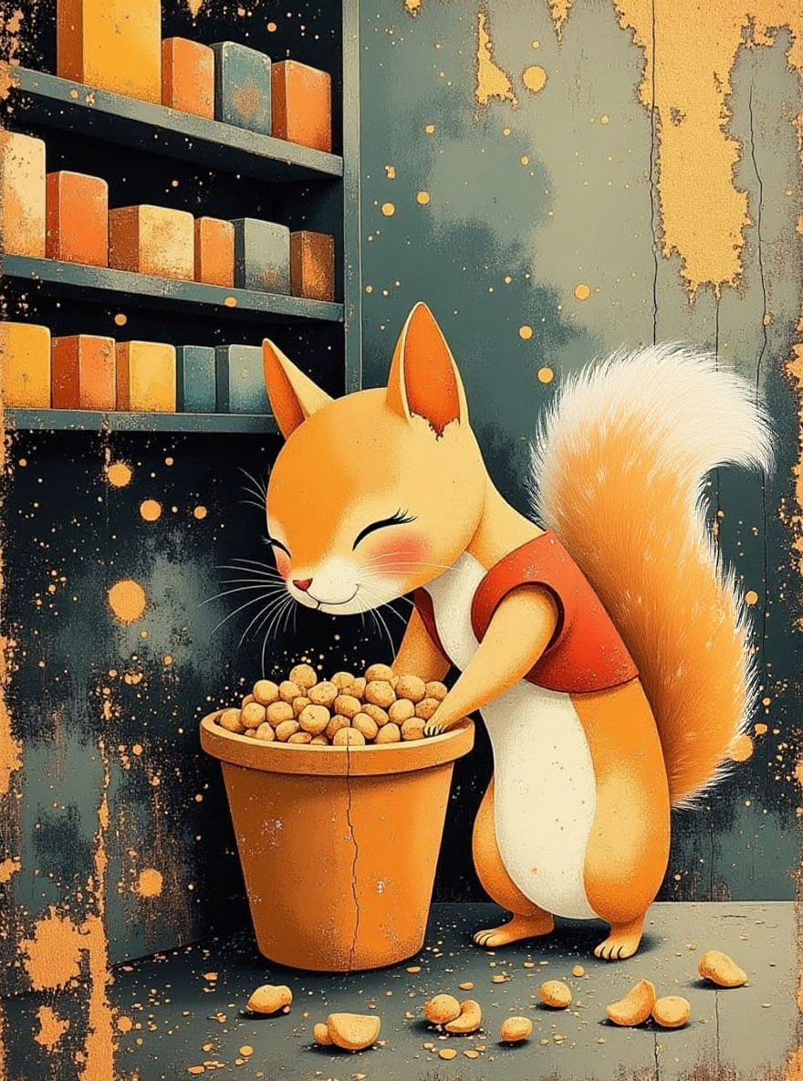 Mischievous Squirrel - Mischievous Squirrel