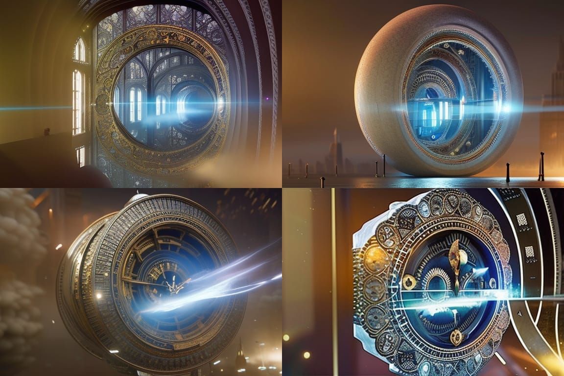 "time travel machine" - AI Generated Artwork - NightCafe Creator