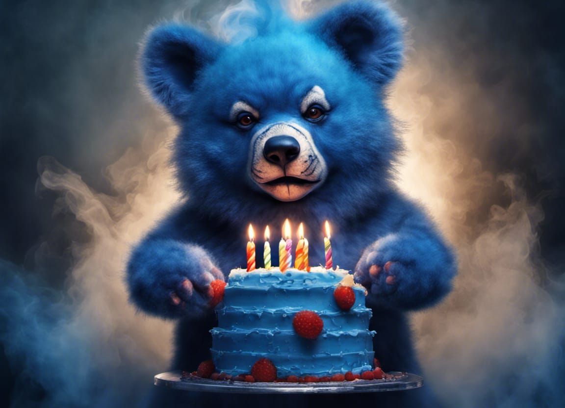 Help say Happy Birthday to Sapphire! Have a piece of Blue Raspberry ...