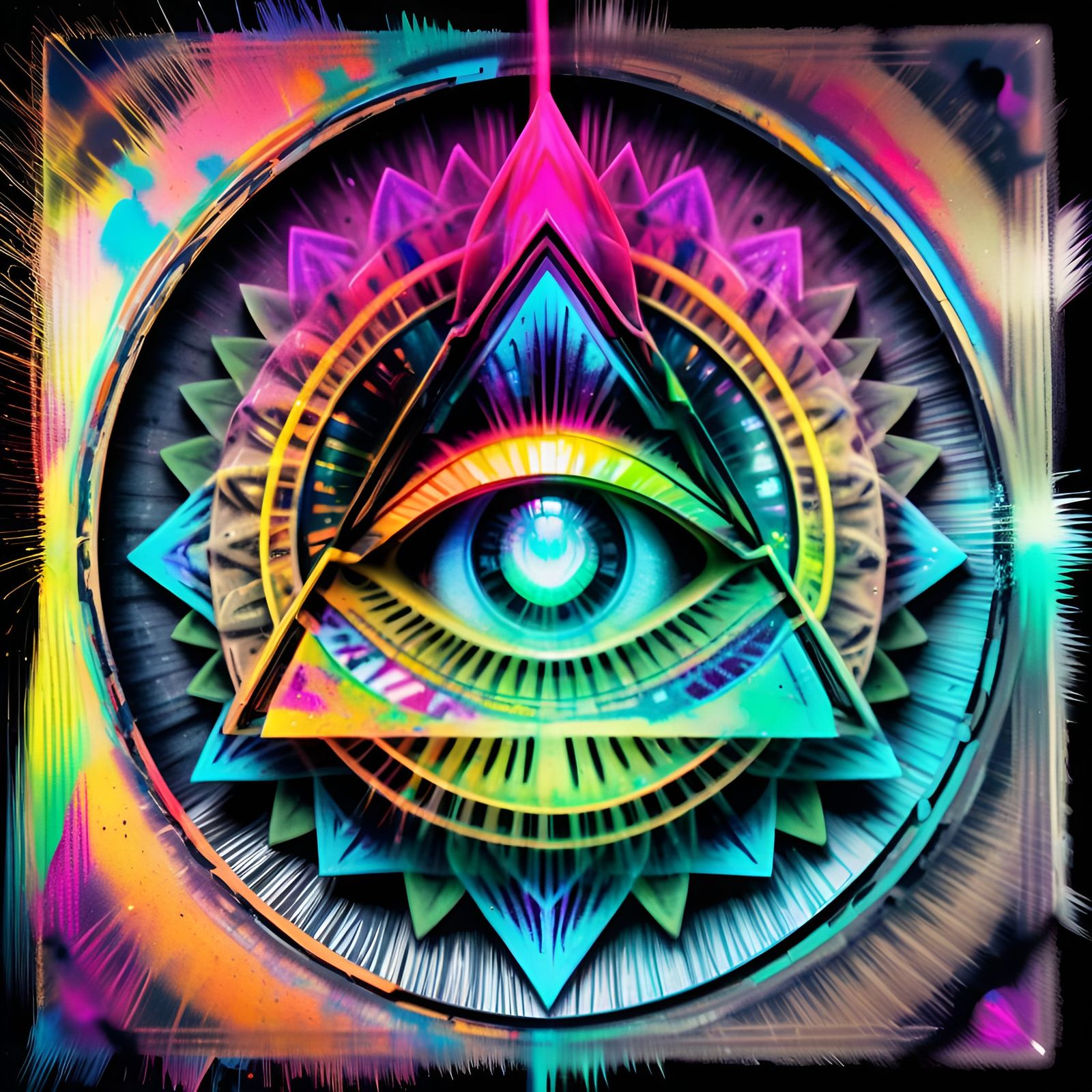 Psy-eye series, 01mar24 - AI Generated Artwork - NightCafe Creator